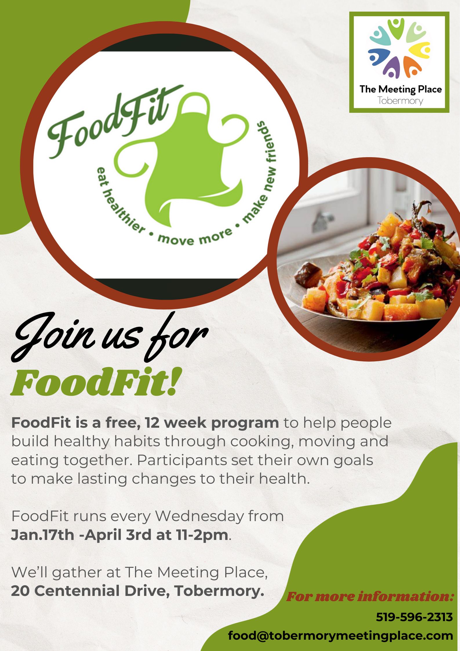 FoodFit starting in January! - The Meeting Place Tobermory
